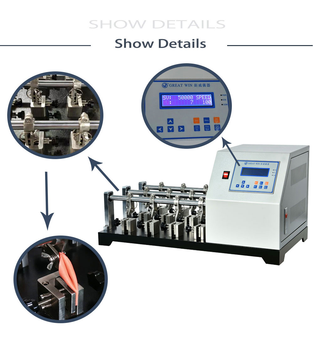 Universal Flex Resistance Universal Leather Testing Machine from China ...